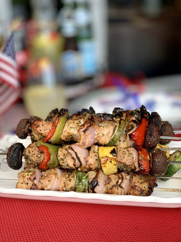 Cuban Pork Pinchos (Kebabs) – The Tiny Fairy