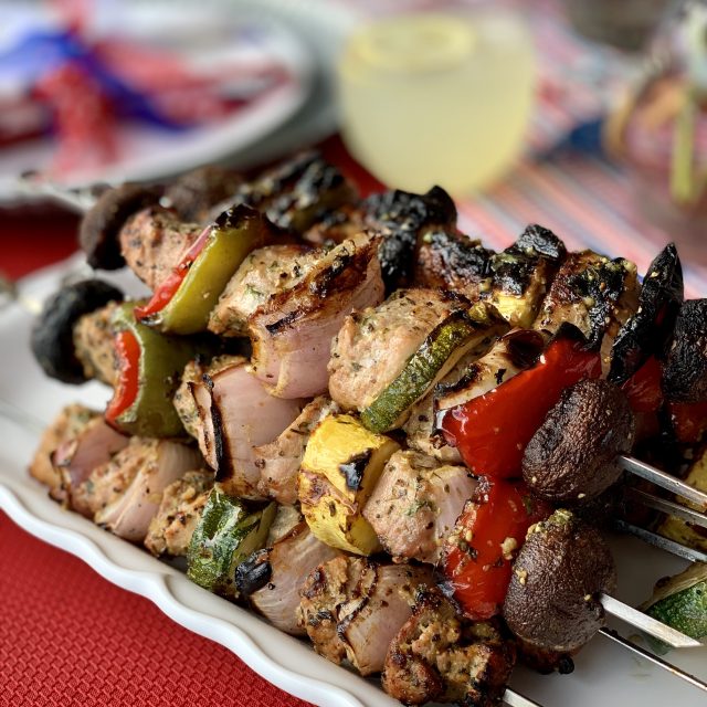 Cuban Pork Pinchos (Kebabs) – The Tiny Fairy