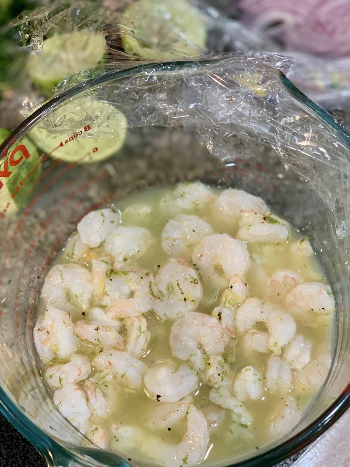 Simple Shrimp Ceviche with Avocado – The Tiny Fairy