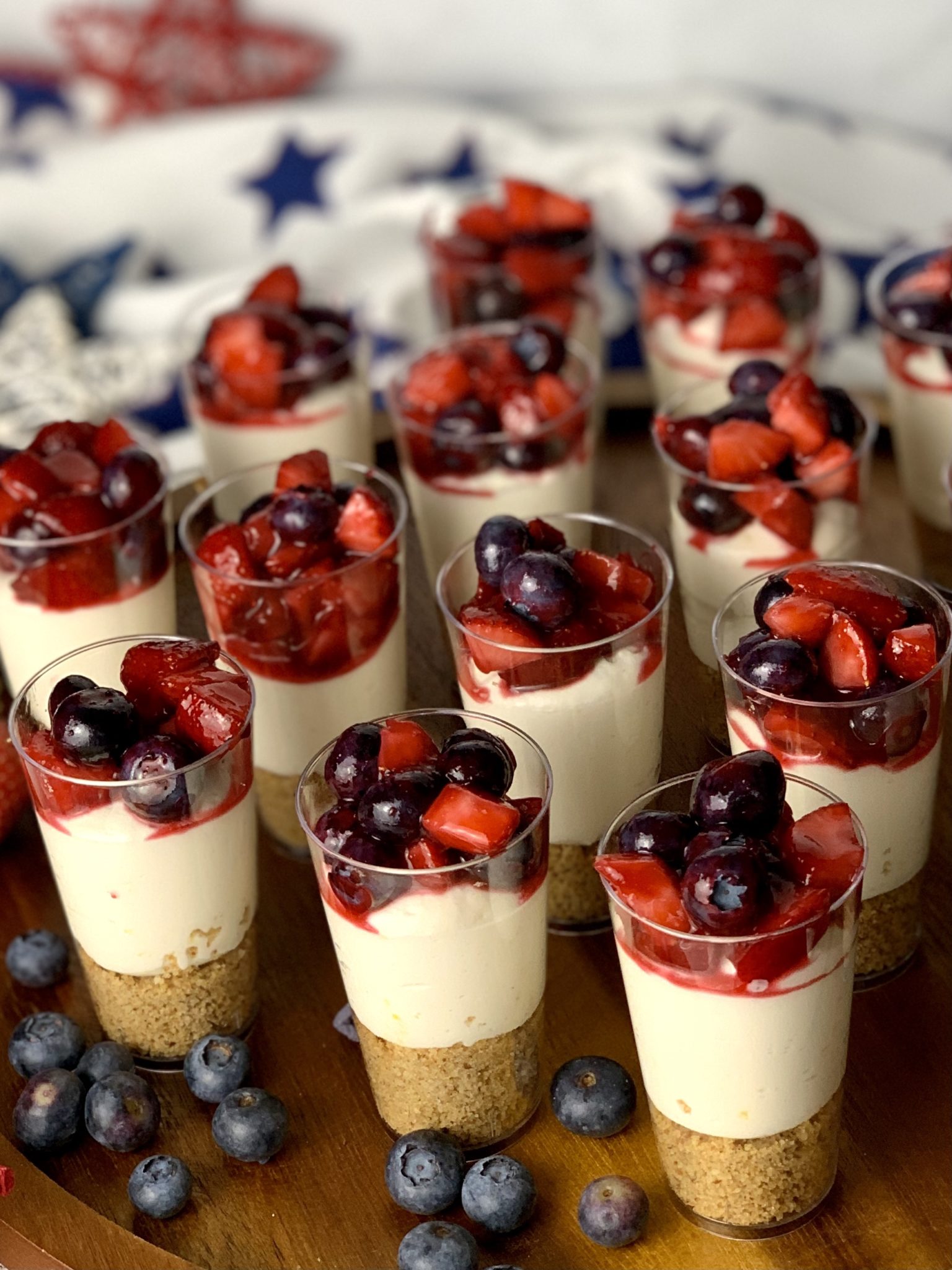 Very Berry NY Cheesecake Shooters – The Tiny Fairy