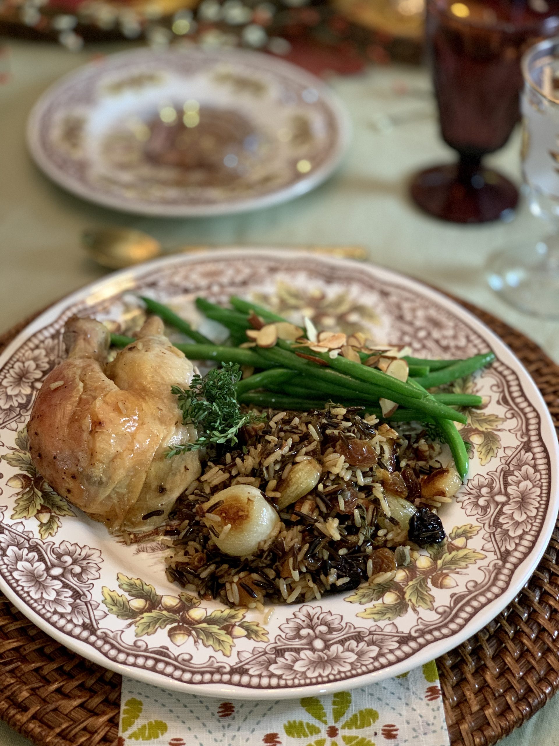Cornish Game Hens Thanksgiving Dinner – The Tiny Fairy