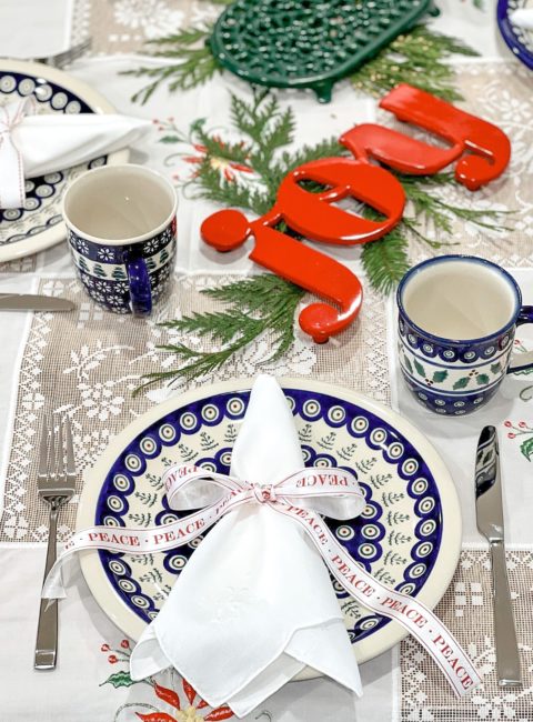 Greek Inspired Tablescape – The Tiny Fairy