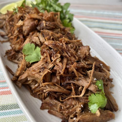 Pork Carnitas (Mexican-Style Slow Cooked Shredded Pork) – The Tiny Fairy