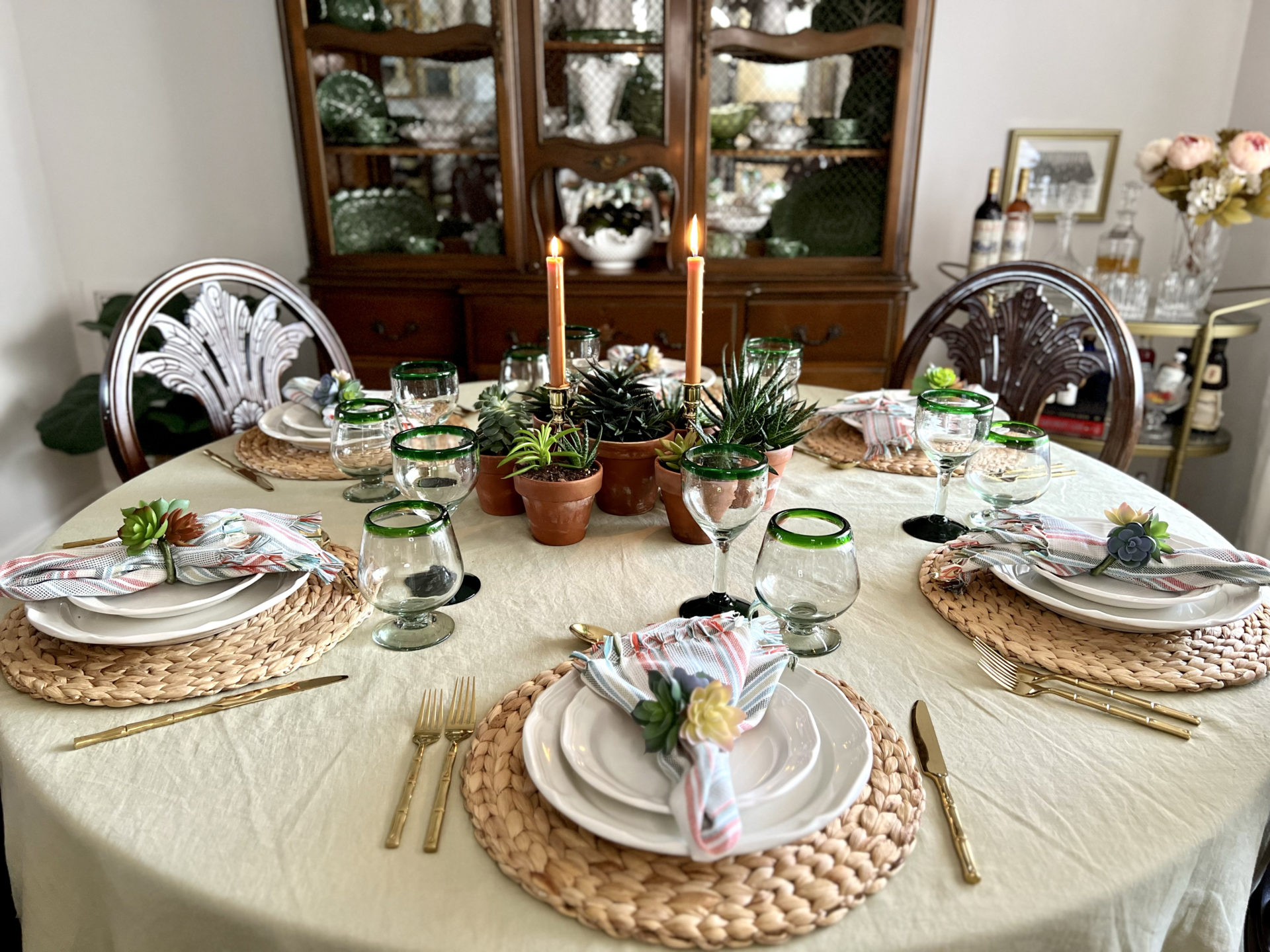 A Succulent Cinco de Mayo Tablescape – The Tiny Fairy