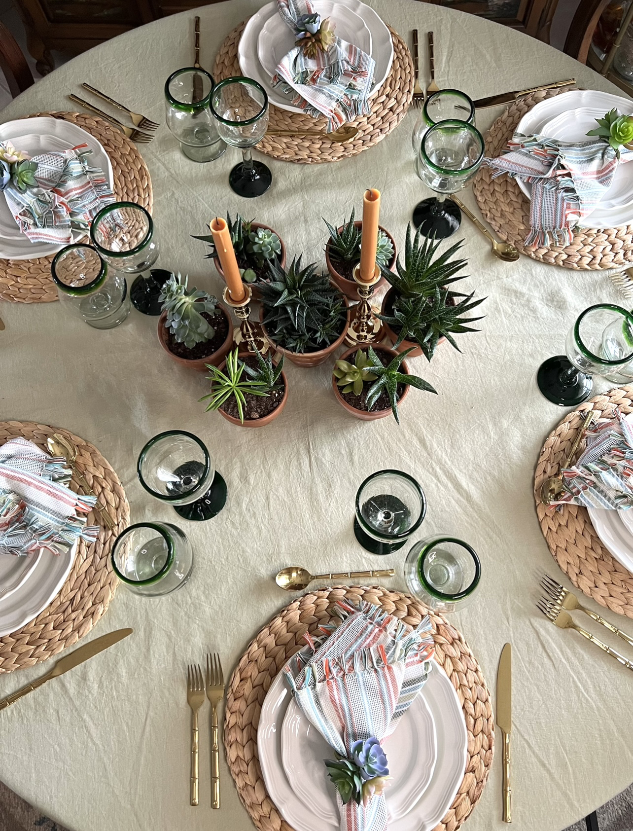 A Succulent Cinco de Mayo Tablescape – The Tiny Fairy